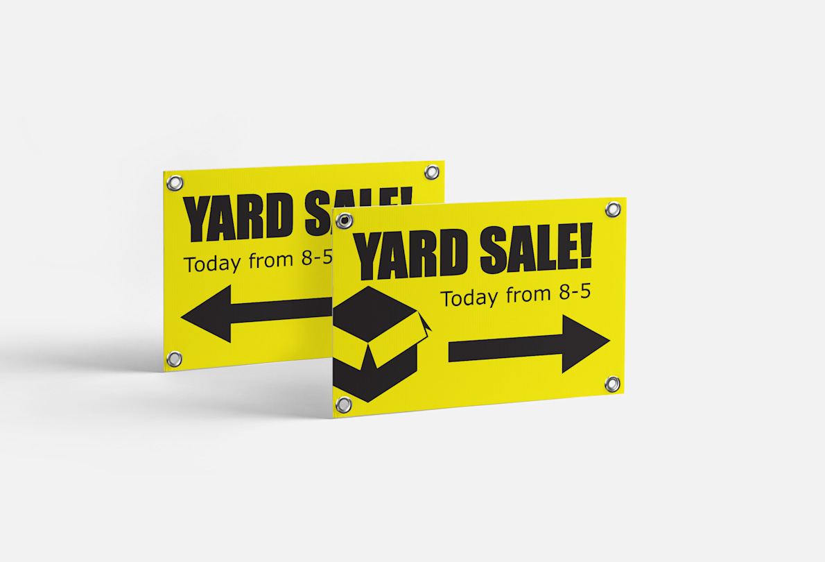 Custom Lawn & Yard Signs | VistaPrint CA
