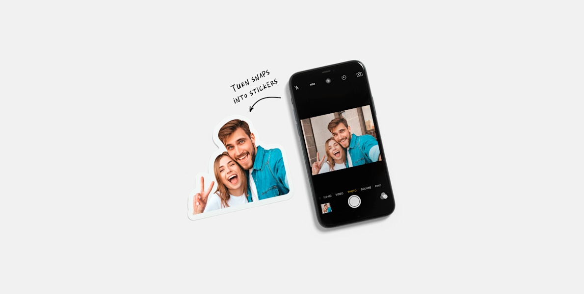 Custom Face Stickers, Turn Photos into Stickers | VistaPrint CA