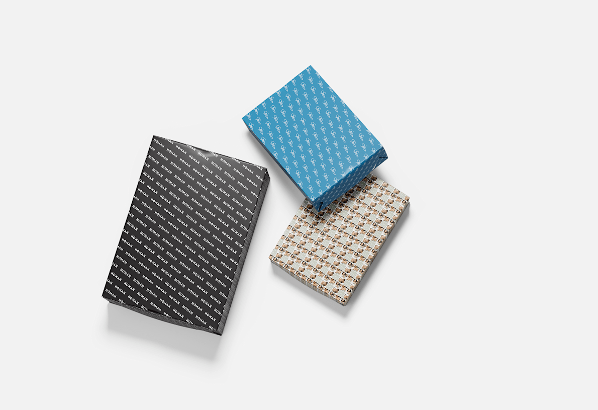 Packpapier-Rollen: Verpackungspapier mit Logo | VistaPrint