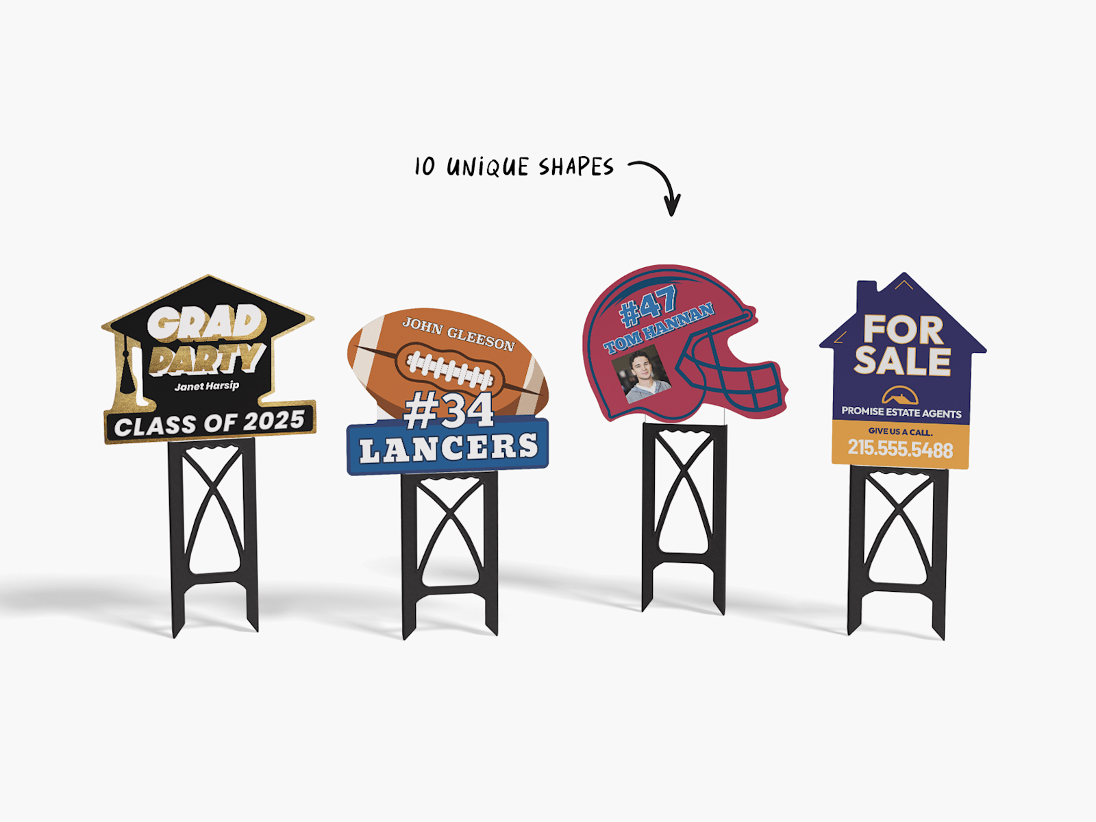 Custom Lawn & Yard Signs Printing | VistaPrint CA