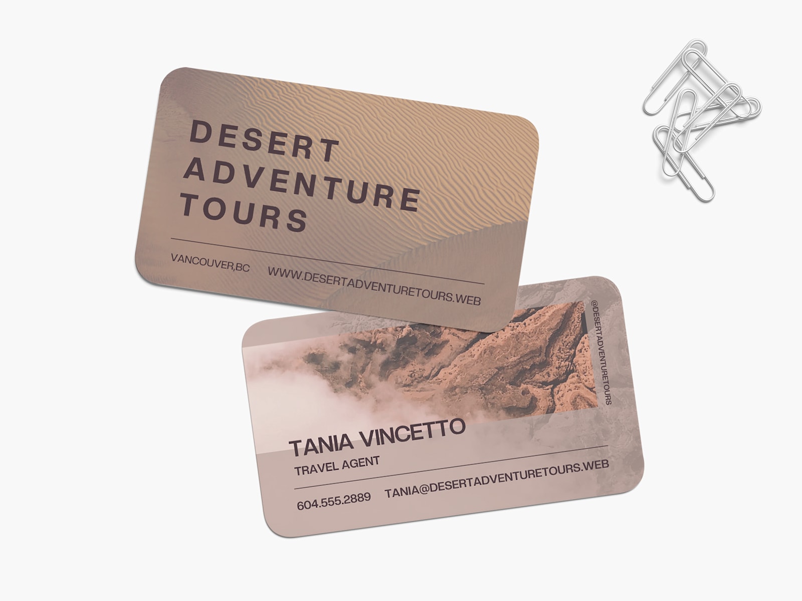 Rounded Corner Business Cards, Rounded Edge Cards | VistaPrint