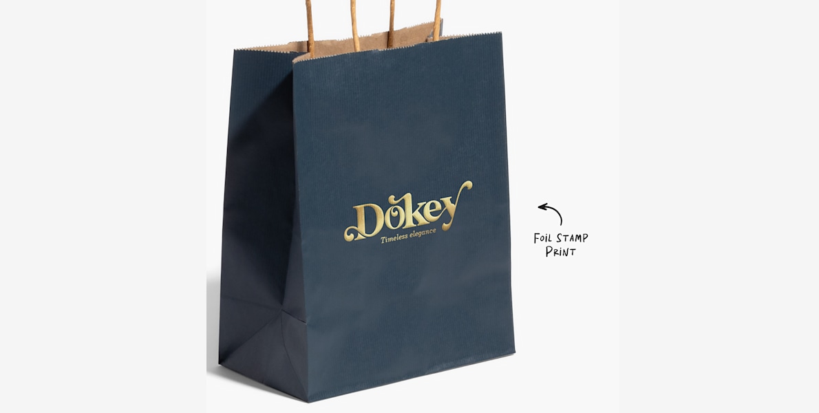Colored Paper Bags with Handles | VistaPrint Canada