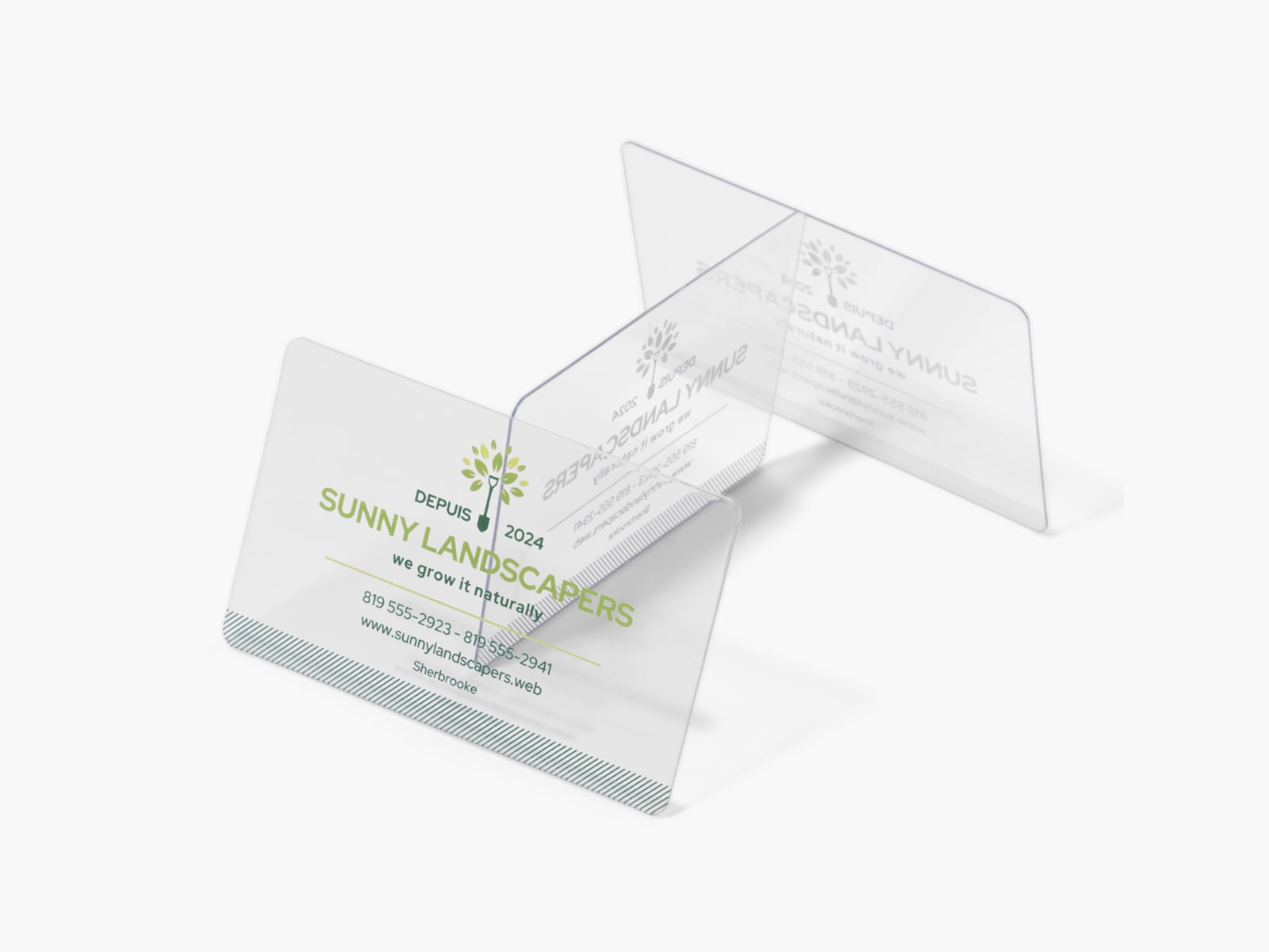 Clear Plastic Business Cards | VistaPrint