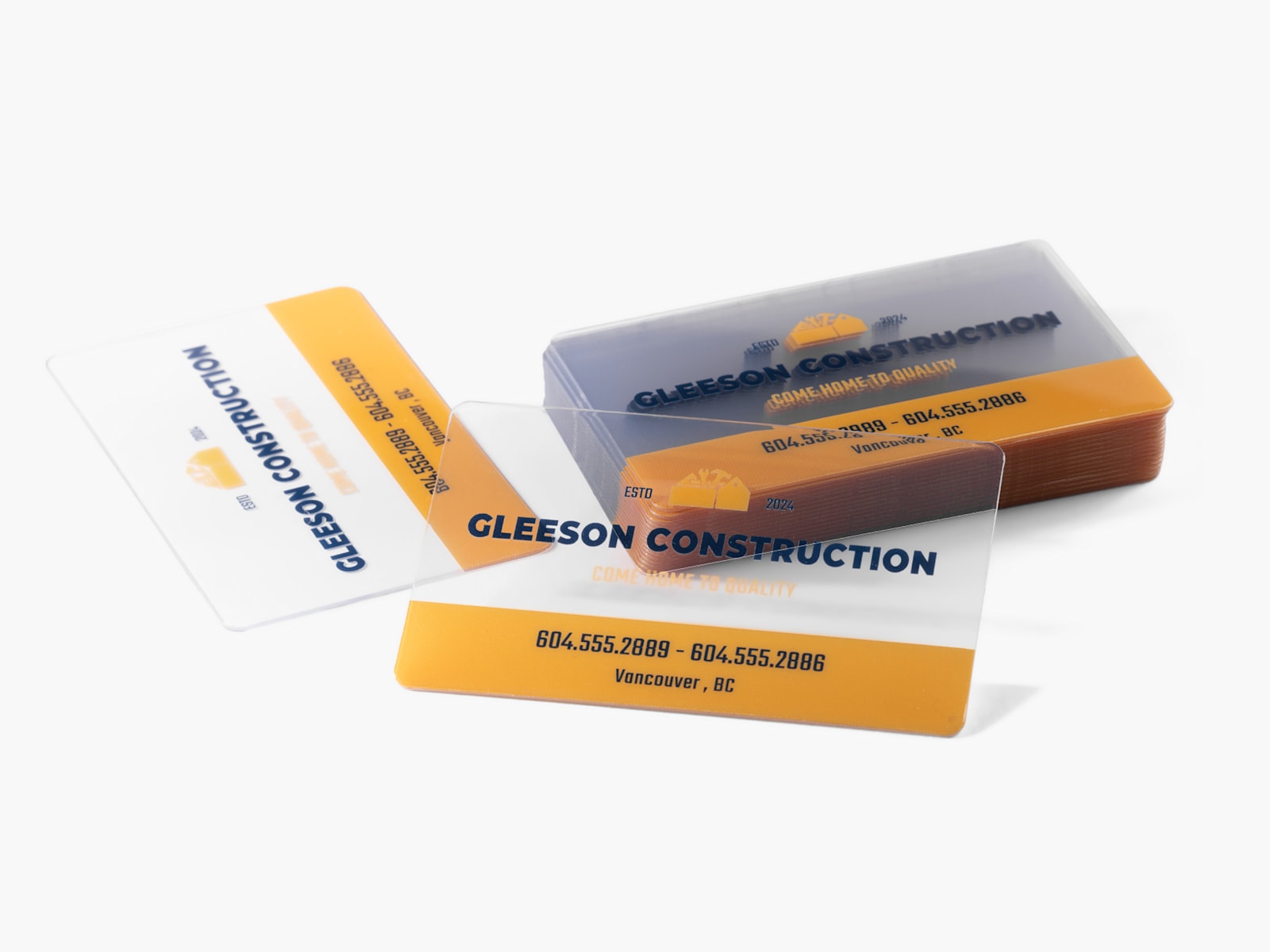 Clear Plastic Business Cards | VistaPrint