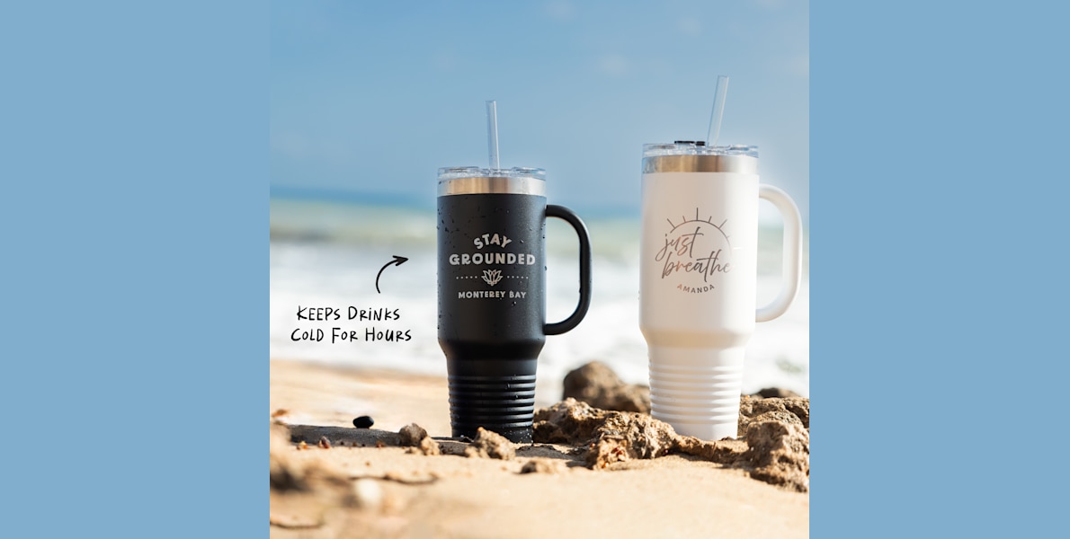 Custom 40 oz Tumbler | VistaPrint