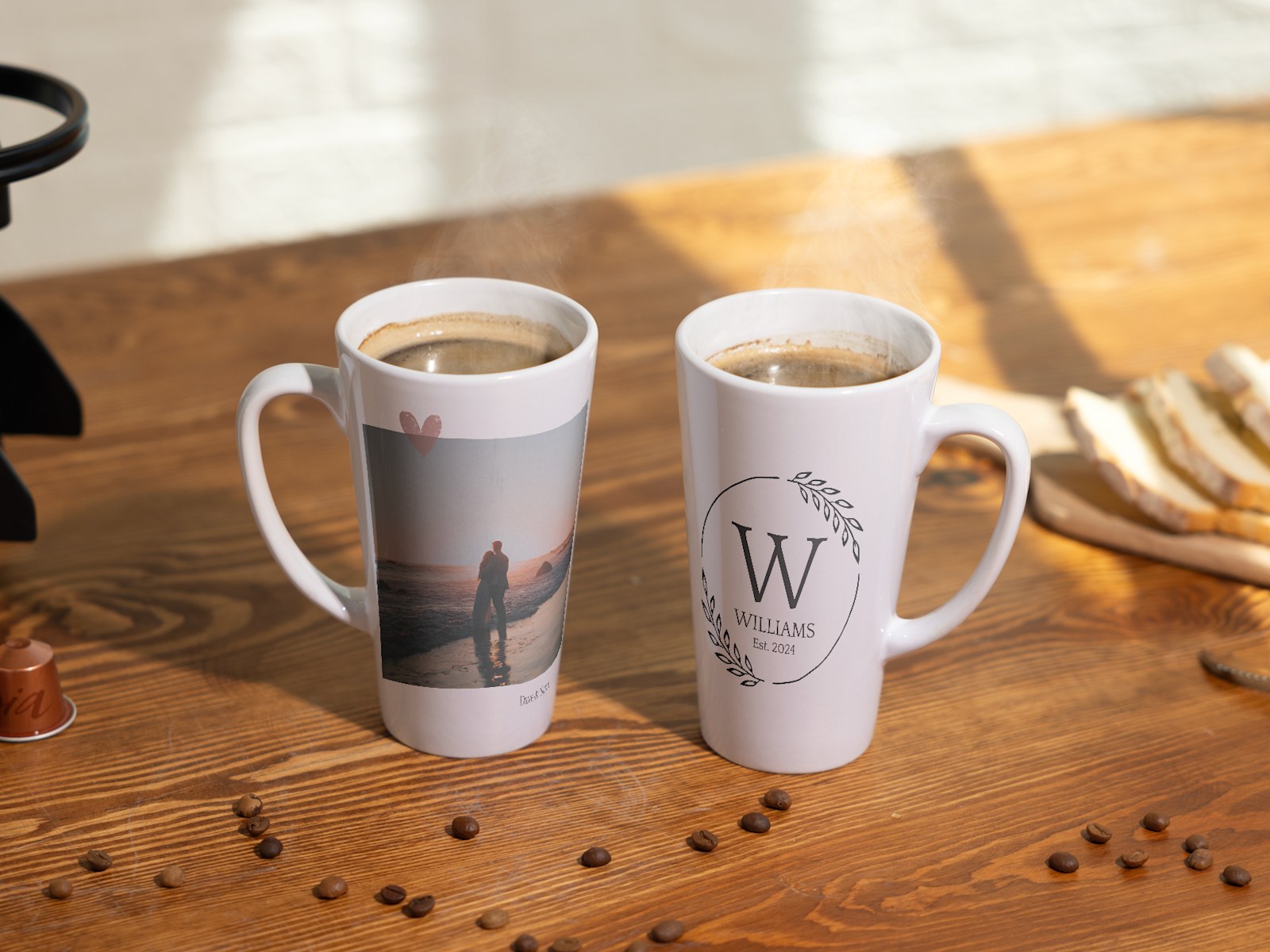 Custom Tall Latte Mugs | VistaPrint