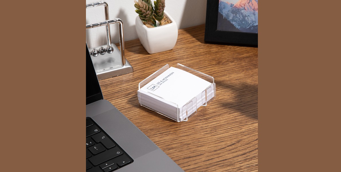 Acrylic Post-It Note Holders | VistaPrint
