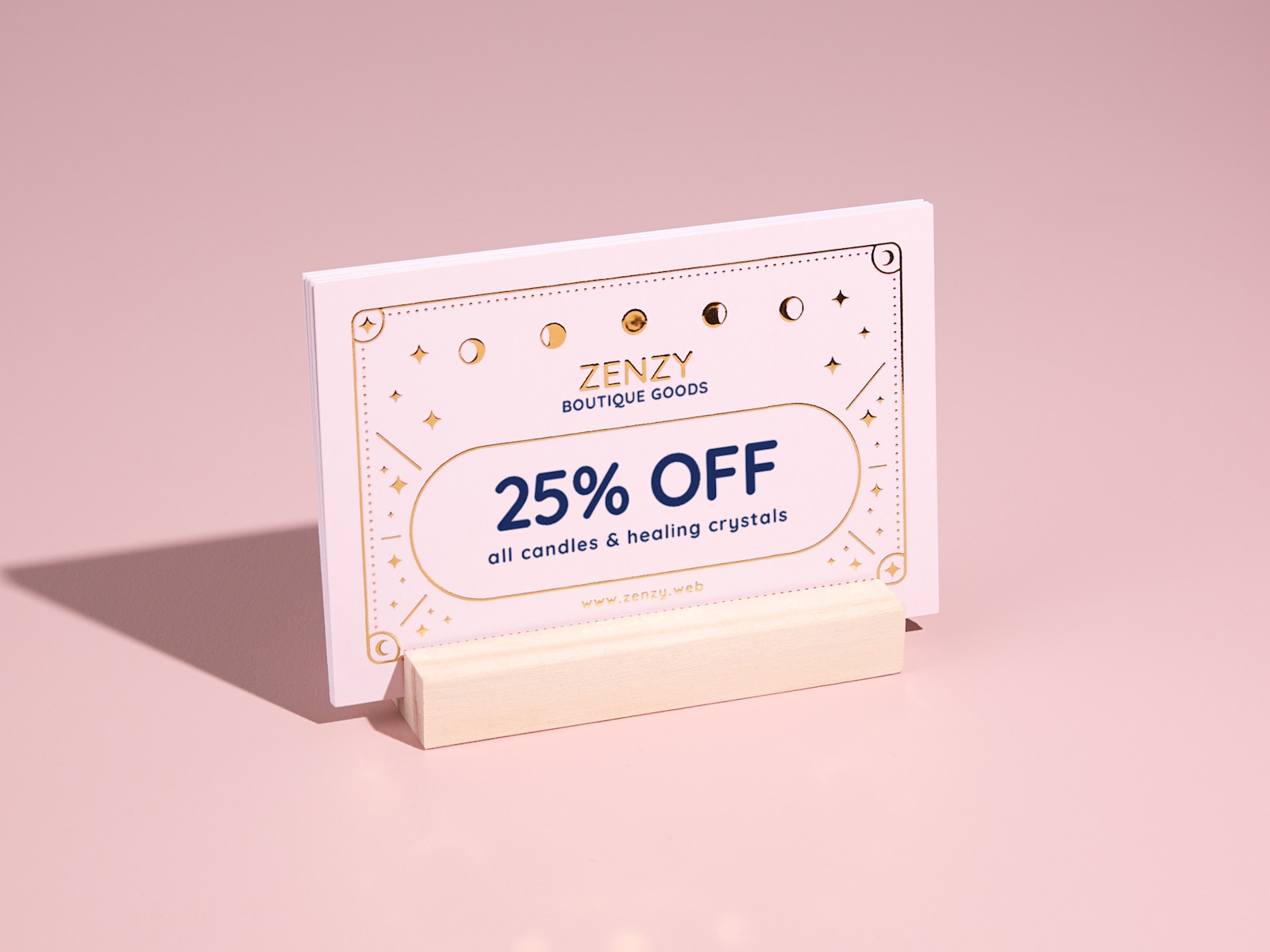 Embossed Foil Postcards | VistaPrint