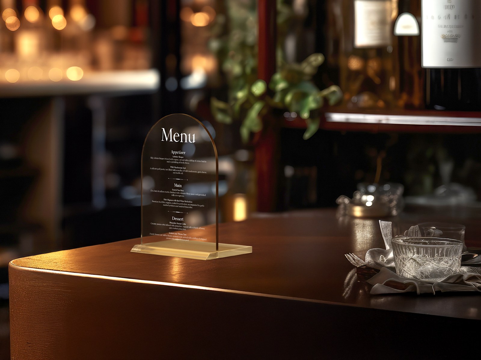 Custom Acrylic Table Signs | VistaPrint