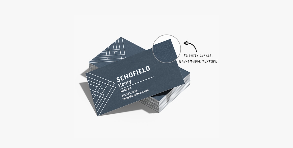 Fine Grit Business Cards | VistaPrint