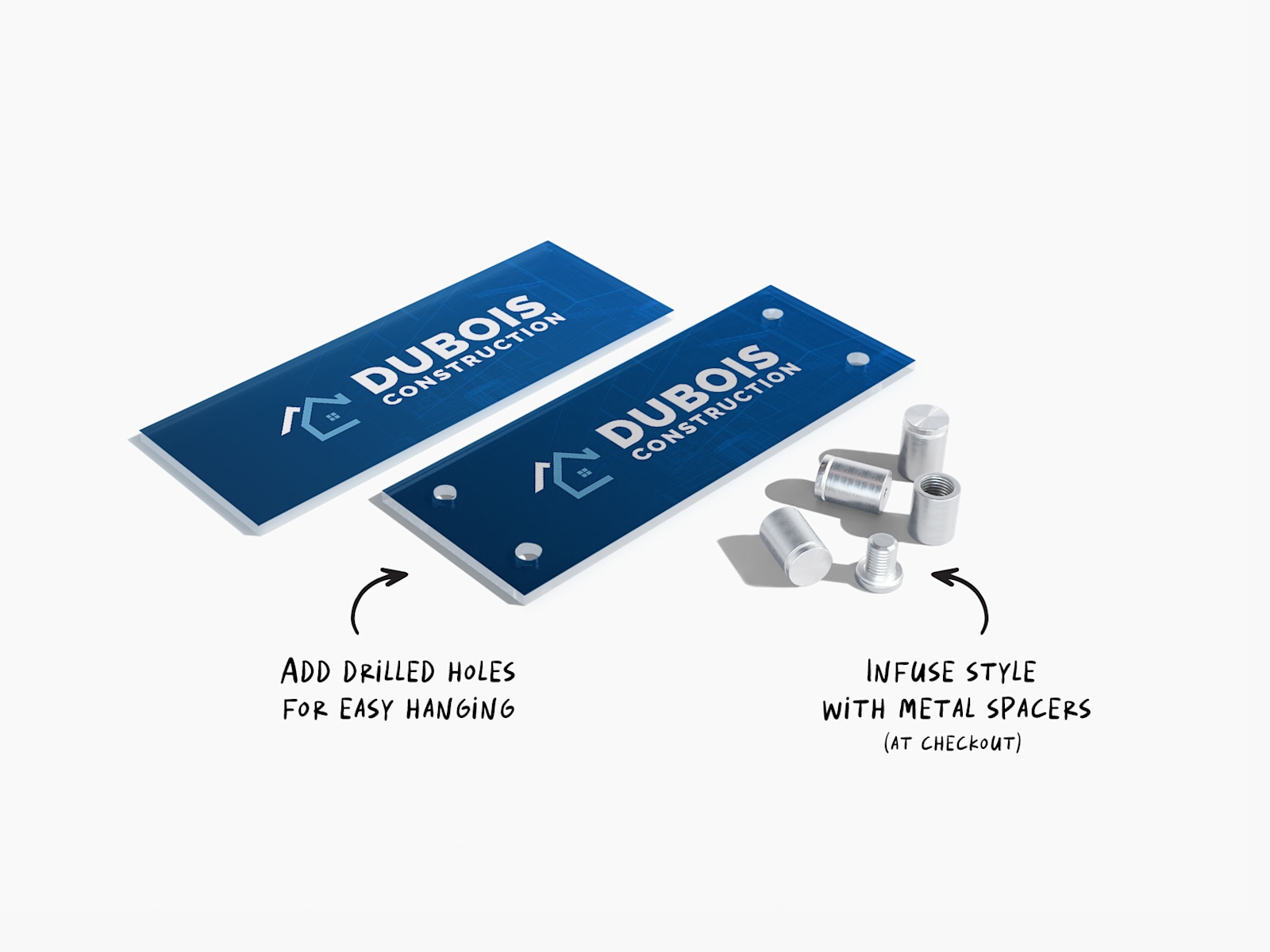 Custom Acrylic Signs, Acrylic Office Signs | VistaPrint Canada