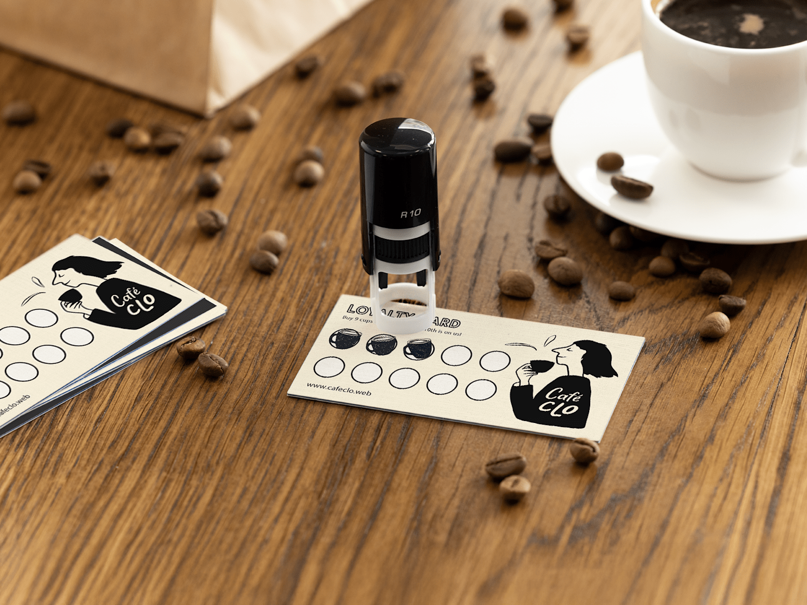 Loyalty card stamps | VistaPrint CA