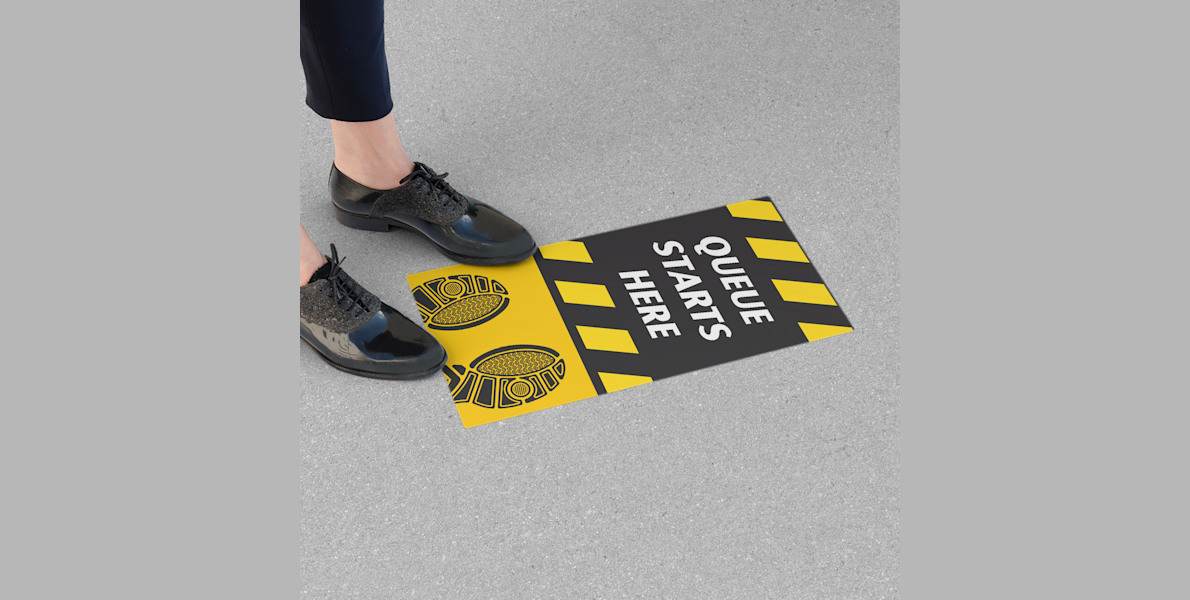 Custom Floor Decals, Floor Stickers & Signs | Vistaprint Canada