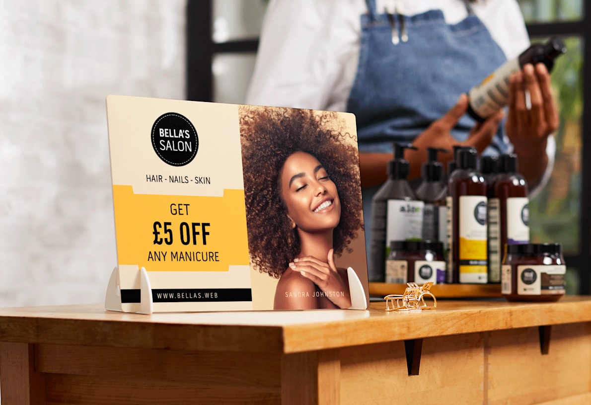 Counter Displays | VistaPrint