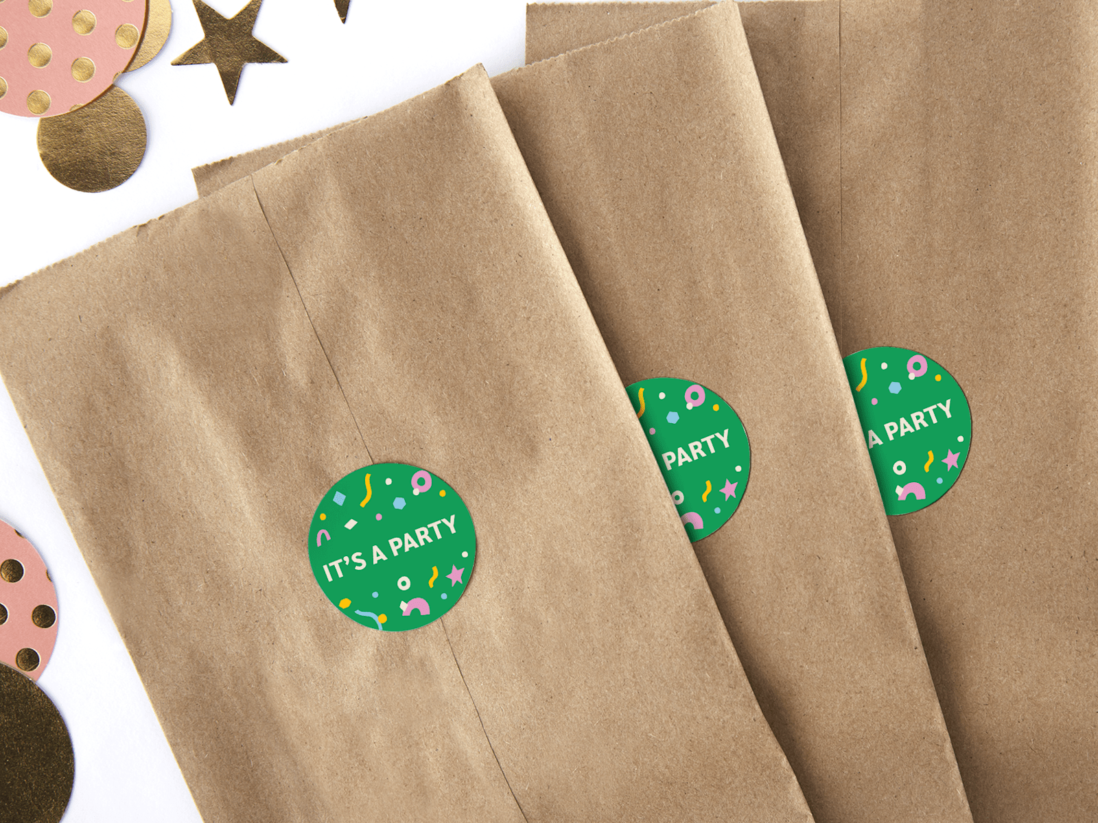 Personalised Party Stickers for Celebrations and Events | VistaPrint