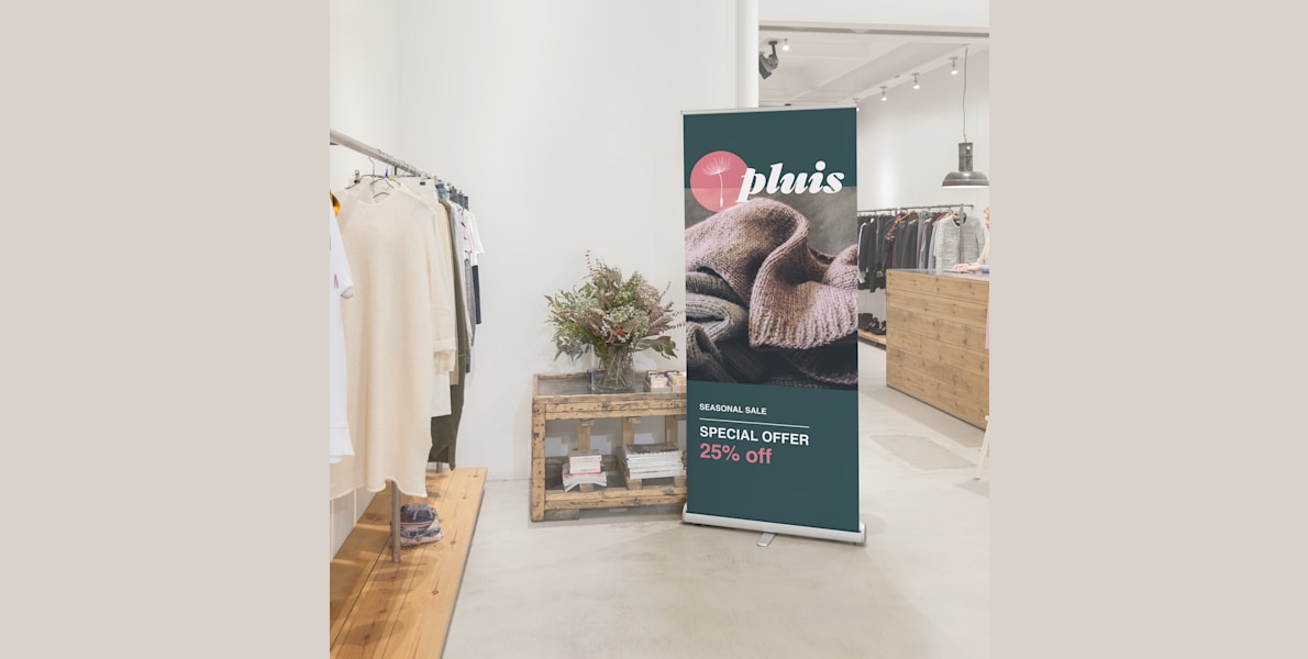 Roller Banners, Roll Up & Pop Up Banner Printing | Vistaprint UK