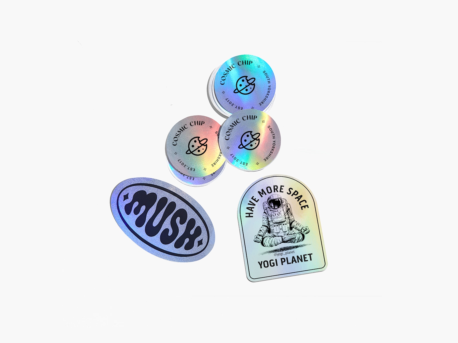 Personalised Holographic Stickers | VistaPrint UK