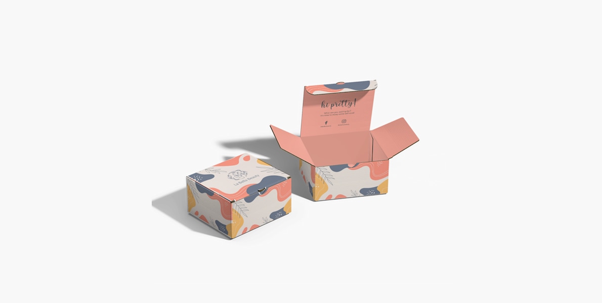 Custom Self-Locking Postal Boxes | VistaPrint