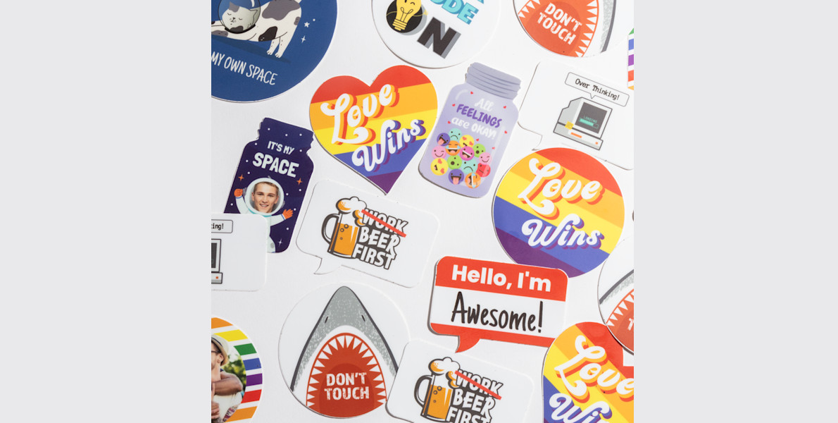 Laptop Stickers: Cool Designs & Customisable Templates