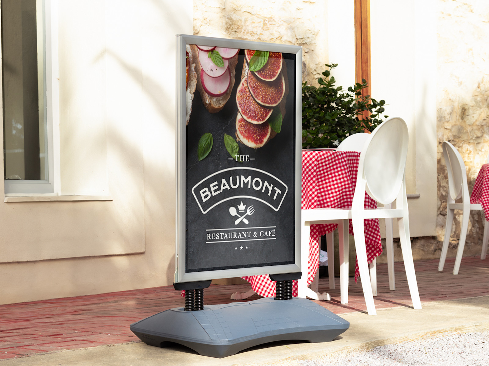 Waterbase Pavement Signs | VistaPrint