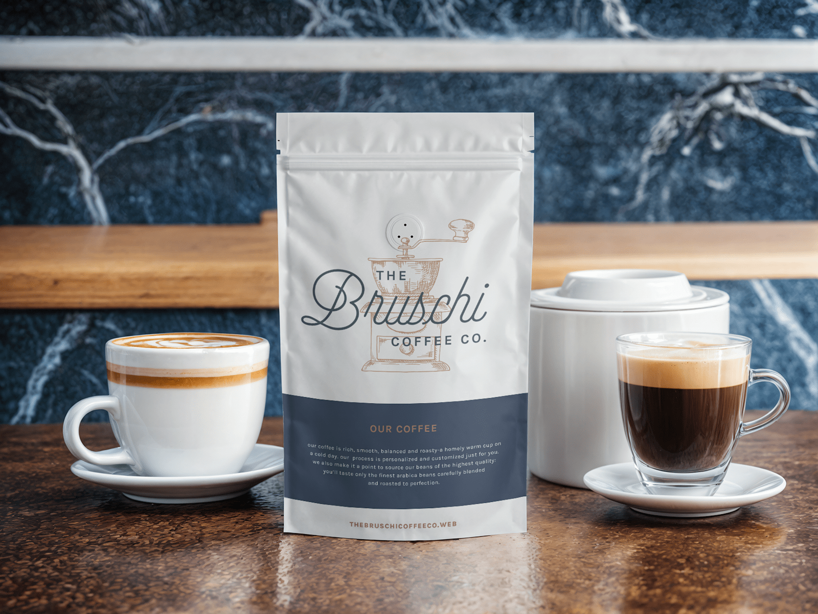 Coffee Pouches, Custom printed Coffee Packaging