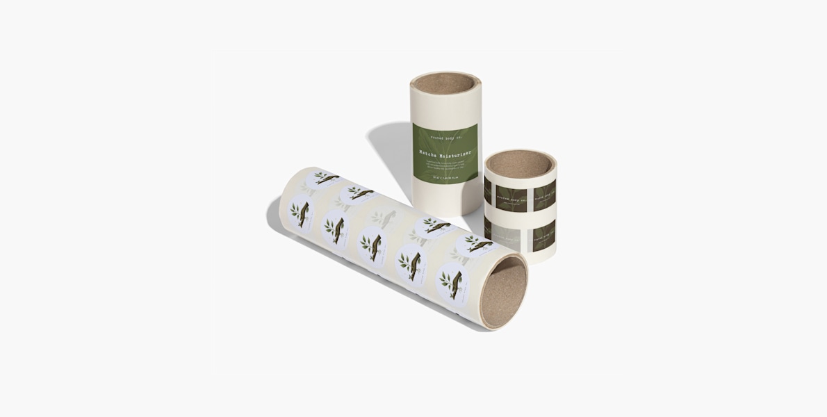 Recycled Paper Labels Printing | VistaPrint