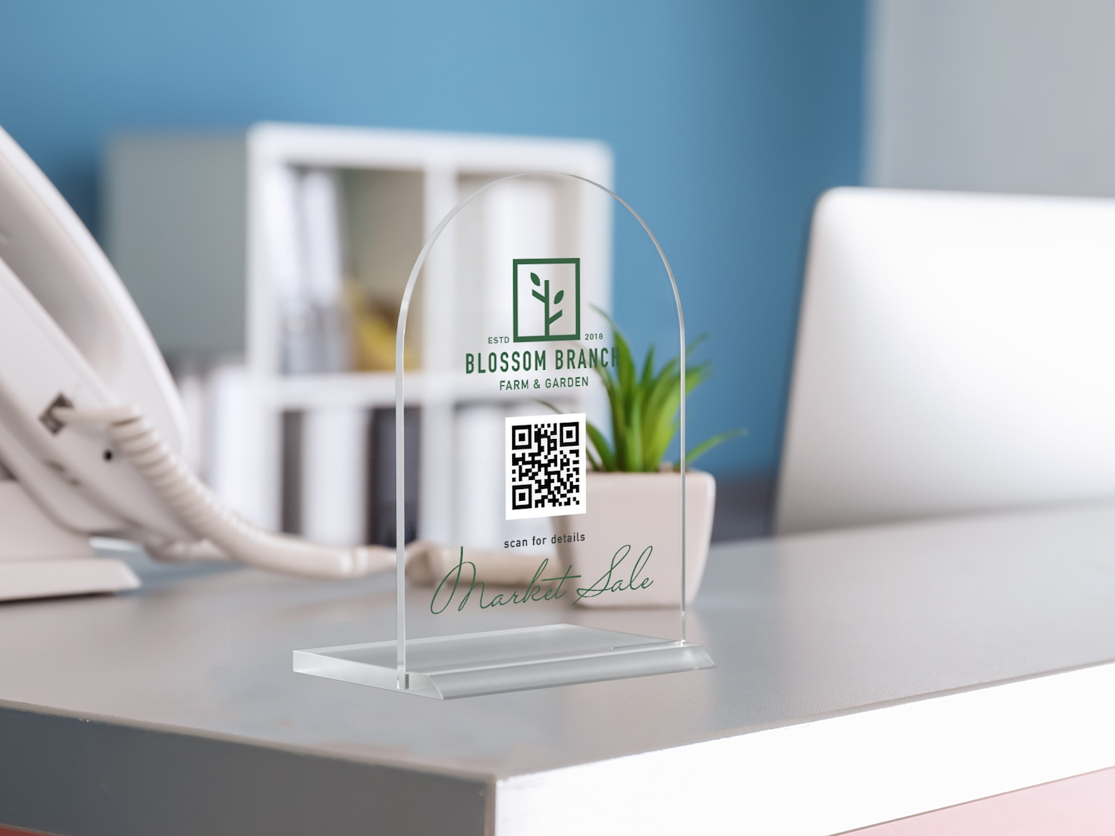 Custom Tabletop Rigid Signs | VistaPrint