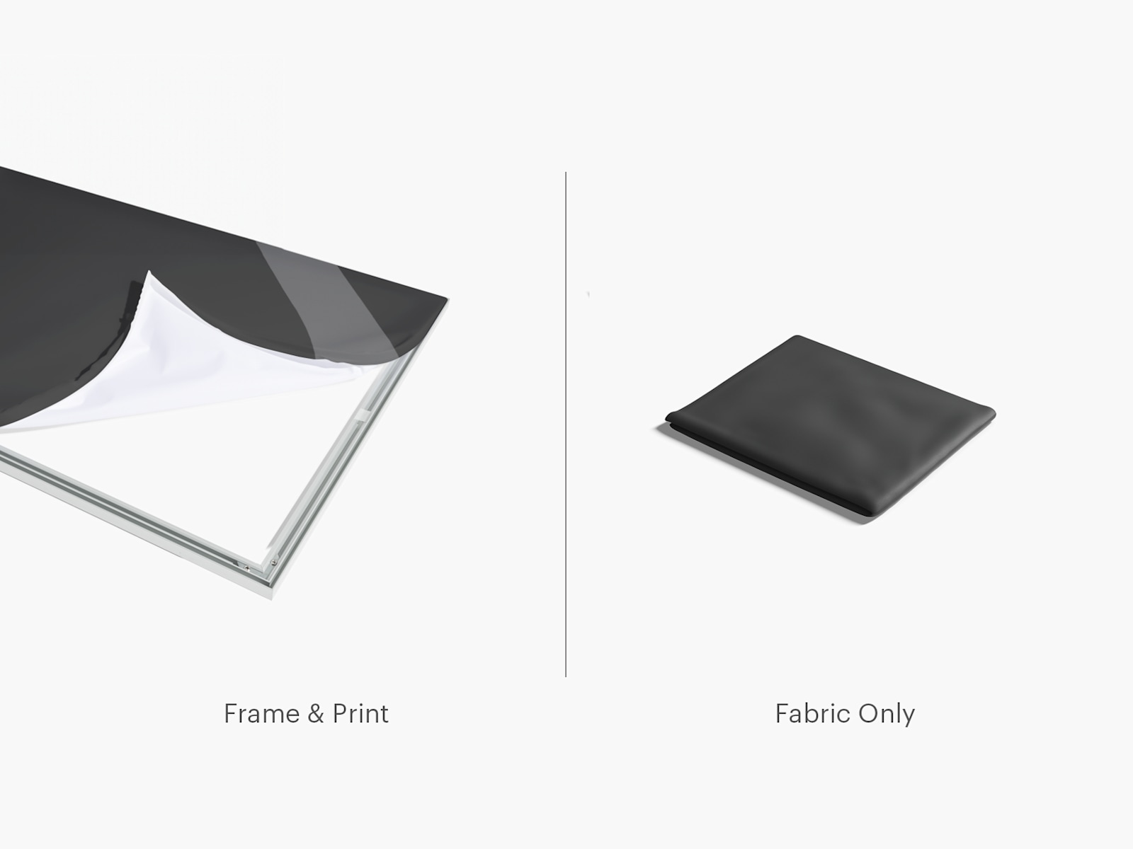 Silicone Edge Graphics (SEG), Tension Fabric Frame | VistaPrint