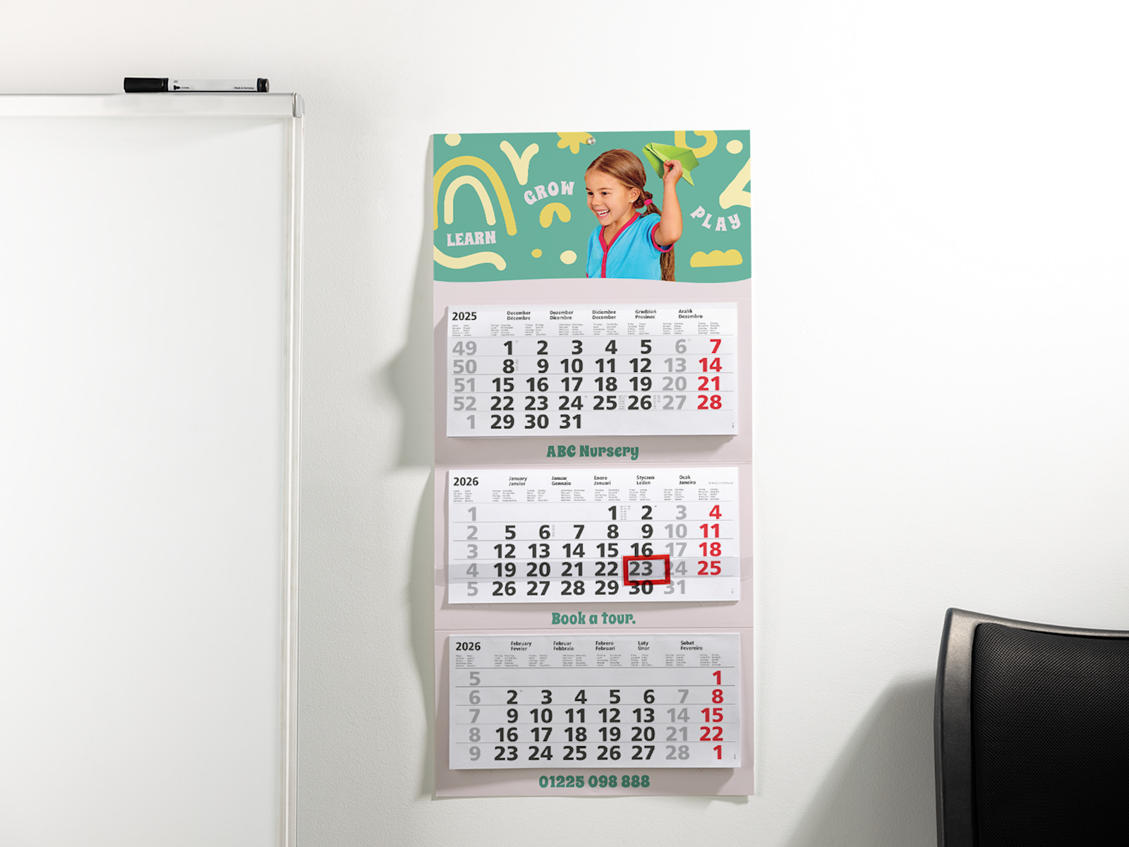 Custom Company Calendars Personalised & Photo Calendars 2025 50% OFF