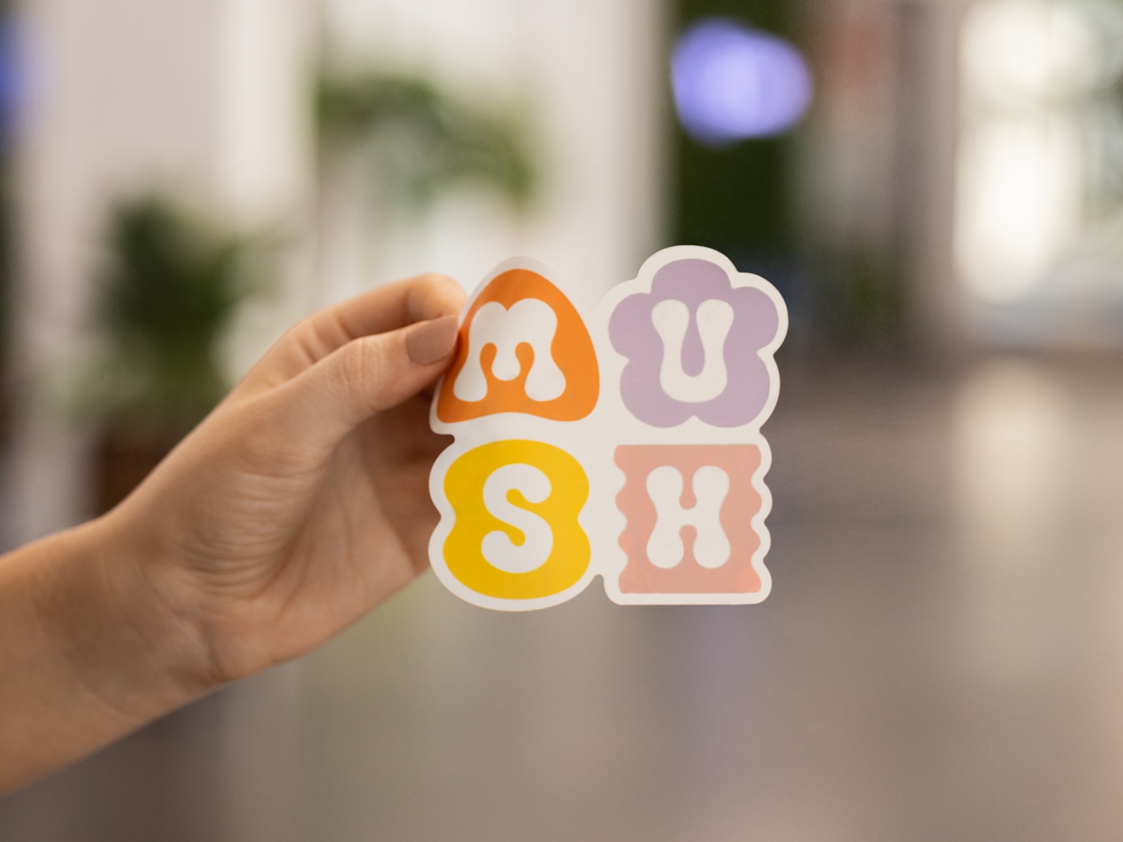 Front Adhesive Stickers