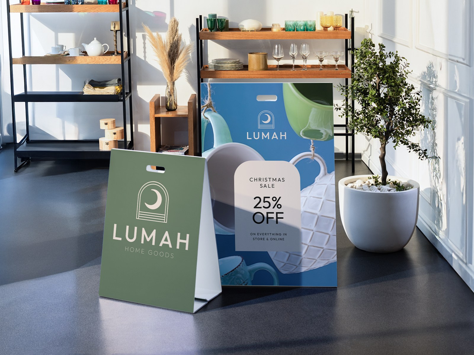 Corrugated A-Frame Signs | VistaPrint UK