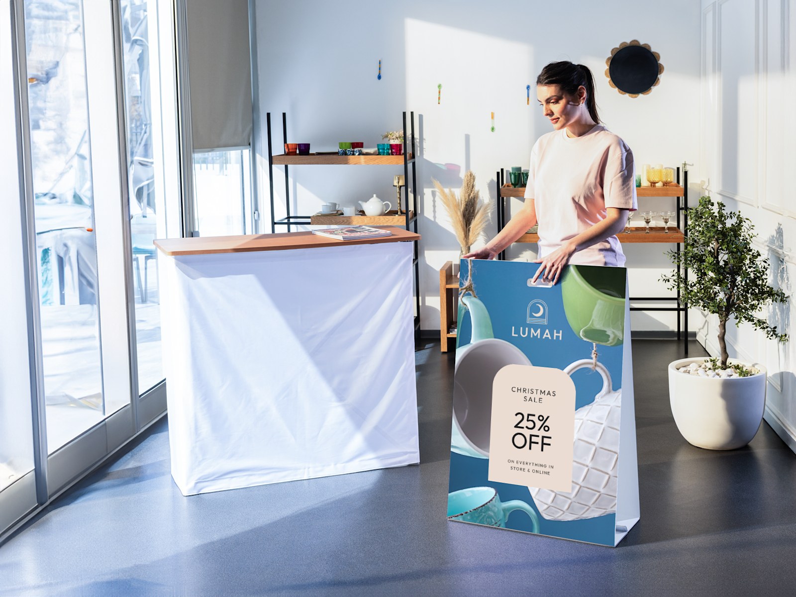 Corrugated A-Frame Signs | VistaPrint UK