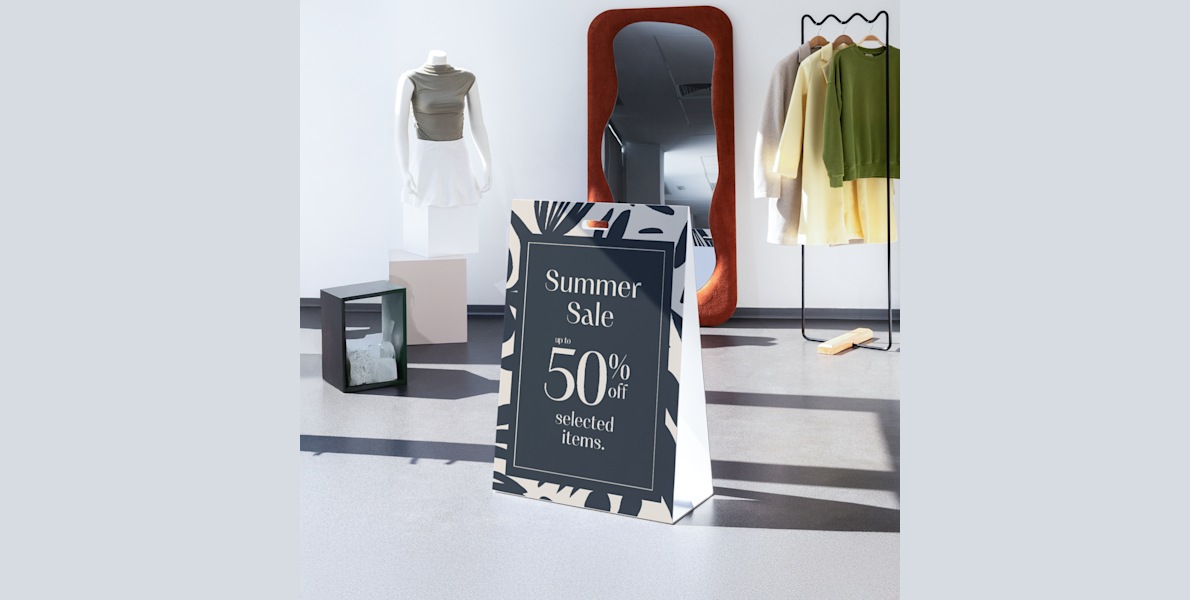 Corrugated A-Frame Signs | VistaPrint UK