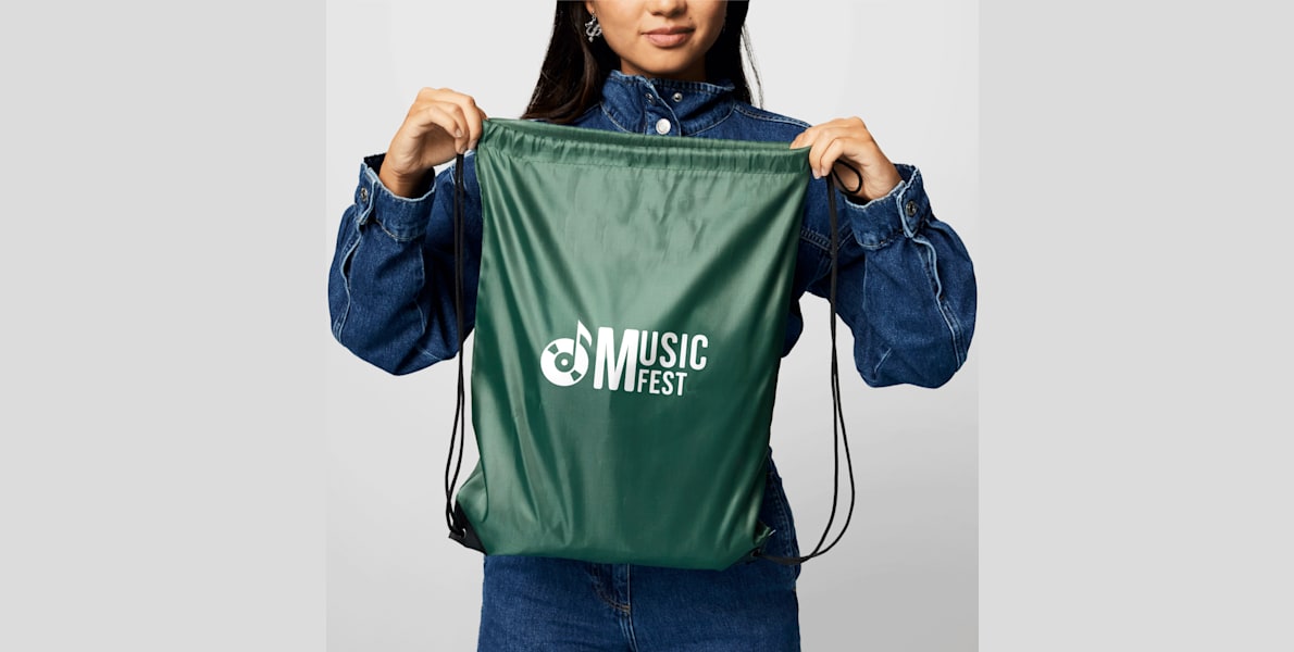 Promotional drawstring bags, drawstring bags logo | Vistaprint