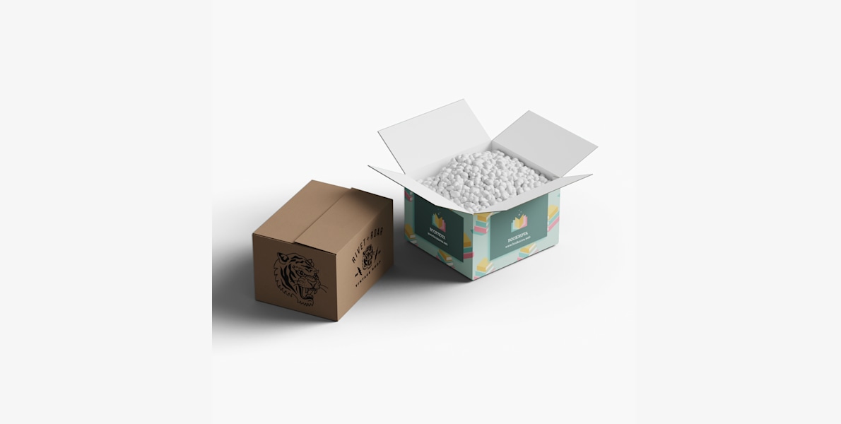 Delivery boxes for food store