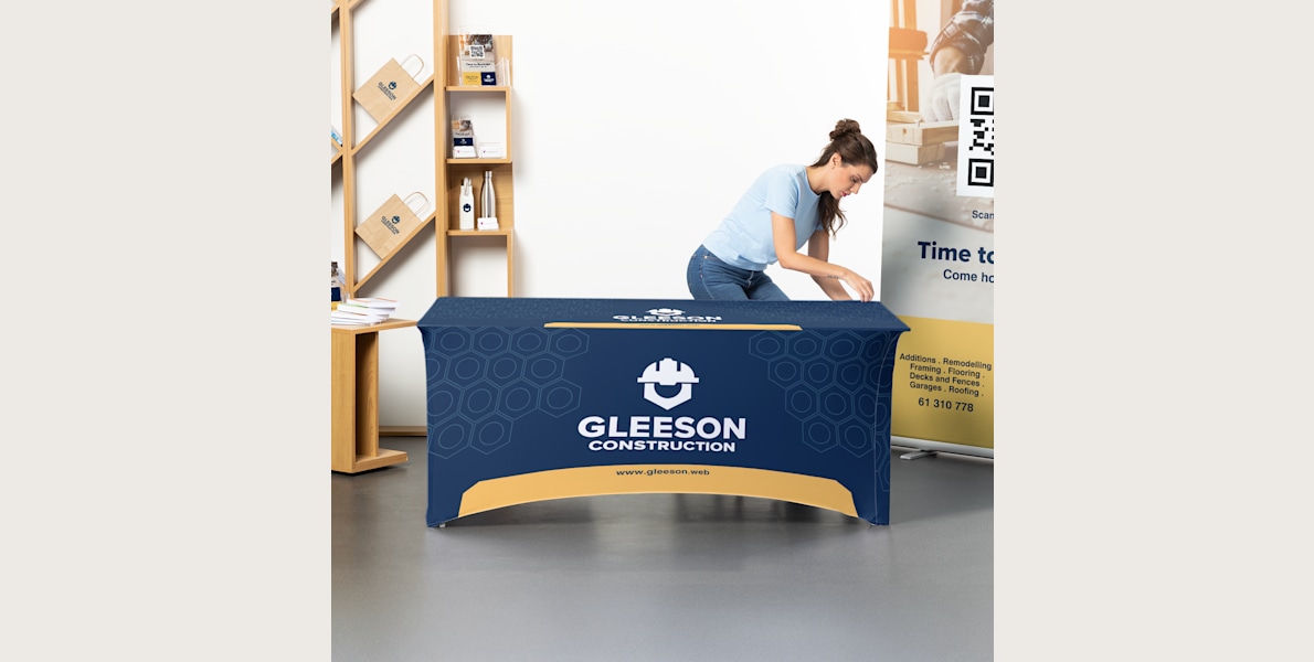 Spandex Table Cover, Stretch Tablecloth | VistaPrint UK