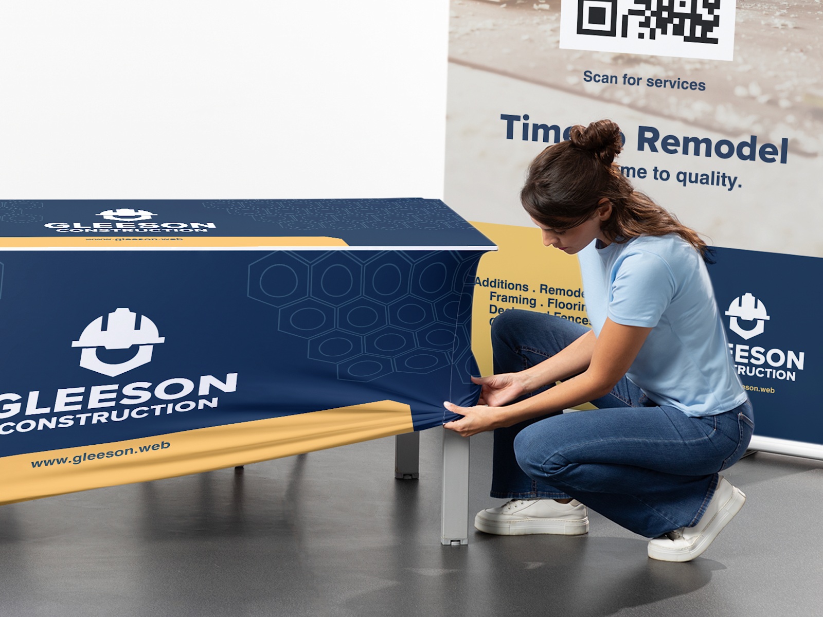 Spandex Table Cover, Stretch Tablecloth | VistaPrint UK