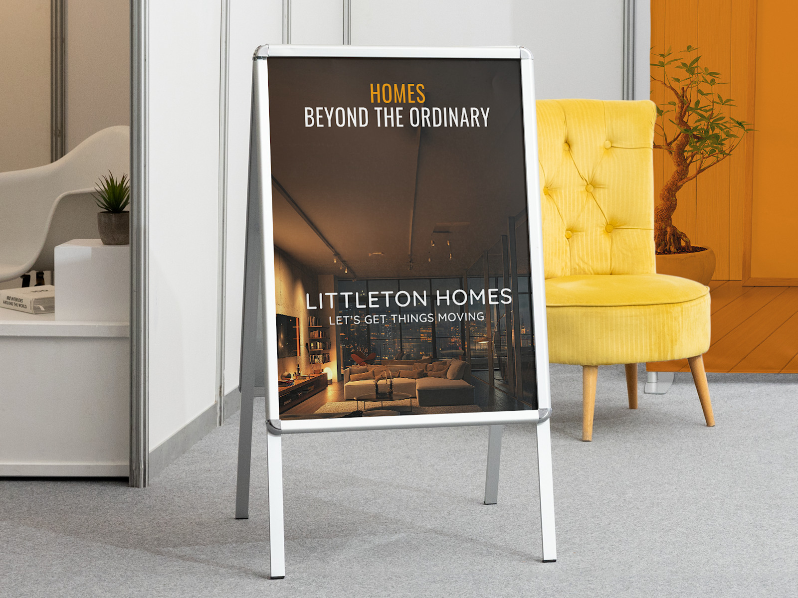 Custom A-frame Signs | VistaPrint