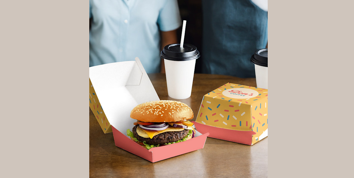 Burger Boxes, Custom Printed Burger Packaging