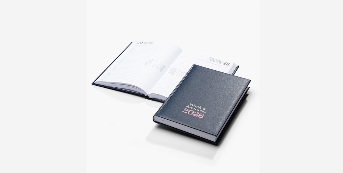 Custom Leather & Hardcover Diaries Printing UK