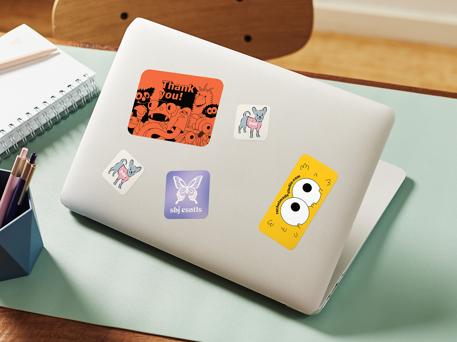 Custom Rounded Corner Stickers Printing UK