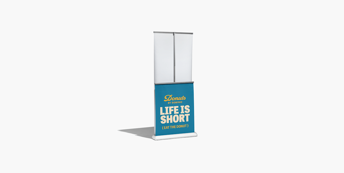Double Sided Roller Banners, Double Sided Pull Up Banners | VistaPrint ...