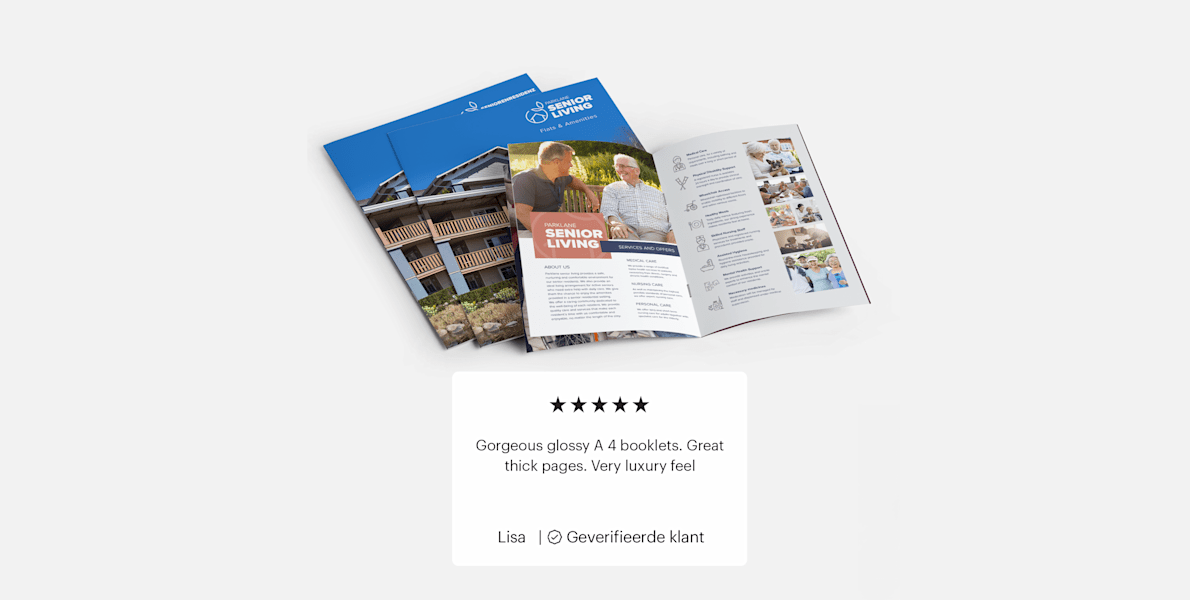 Stapled Booklets, Staples Booklet Printing | VistaPrint Ireland