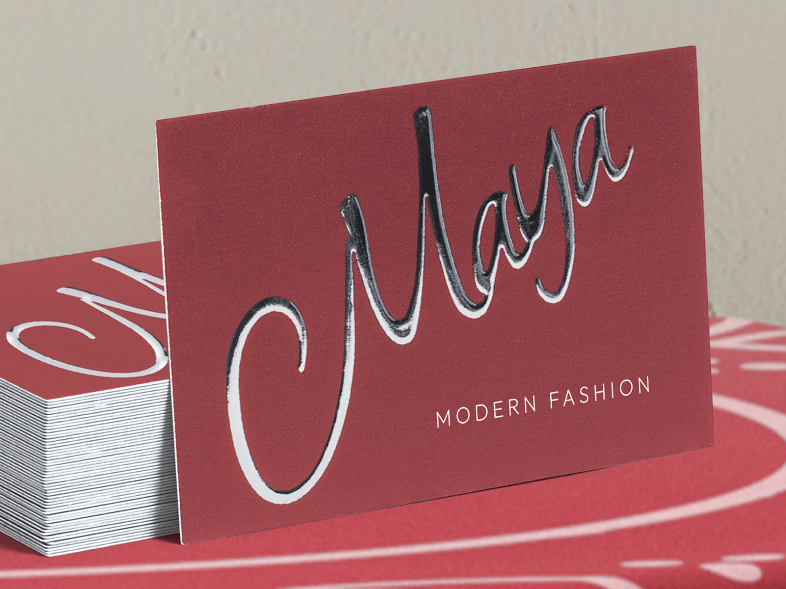 Raised Foil & Raised Gold Foil Business Cards | VistaPrint IE