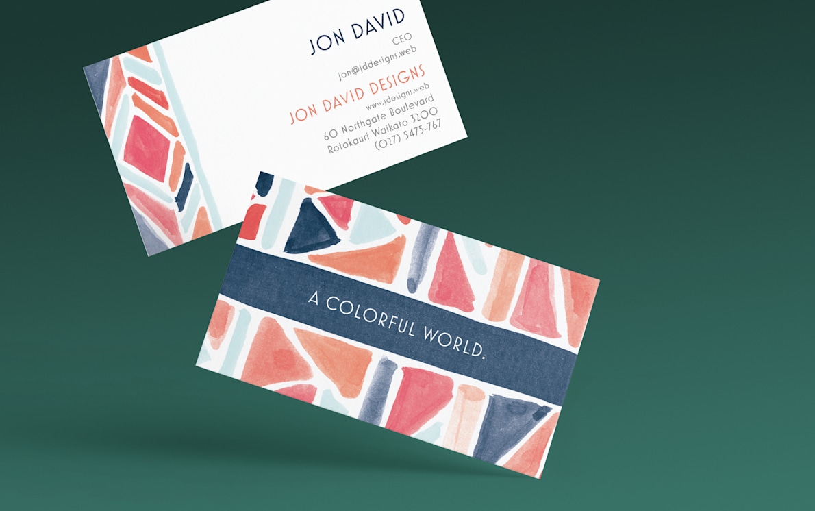 Cotton Business Cards, Cotton Paper Printing | Vistaprint NZ
