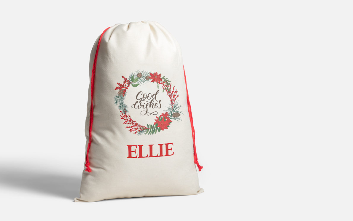 Personalised Santa Sacks, Christmas Santa sacks | VistaPrint NZ