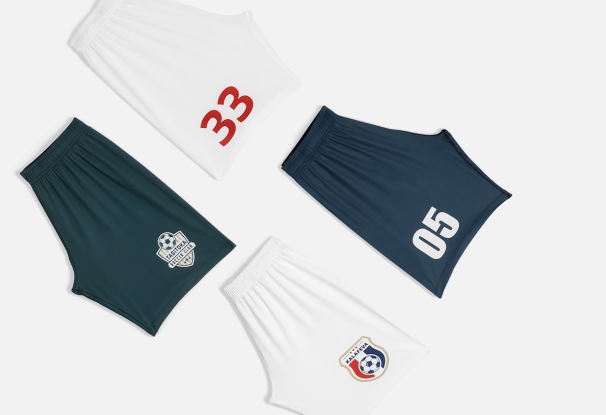 Custom soccer shorts, personalized teamwear| Vistaprint