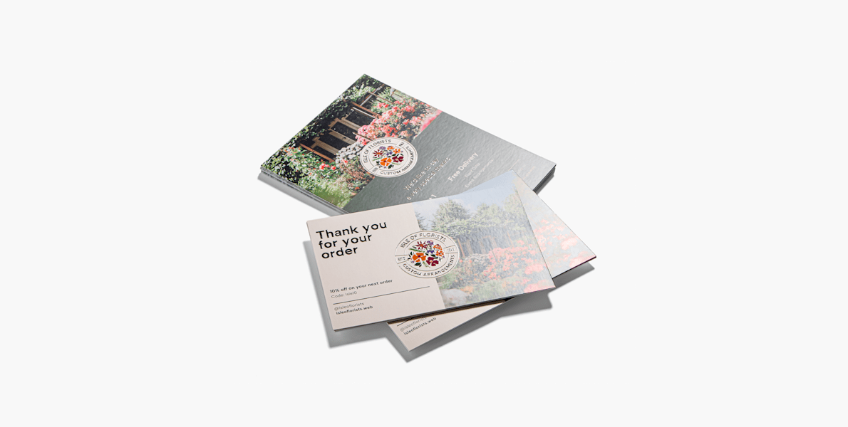 Embossed Gloss Postcards | VistaPrint