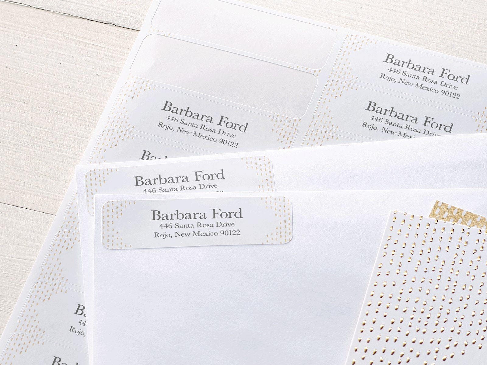 Vistaprint address labels store