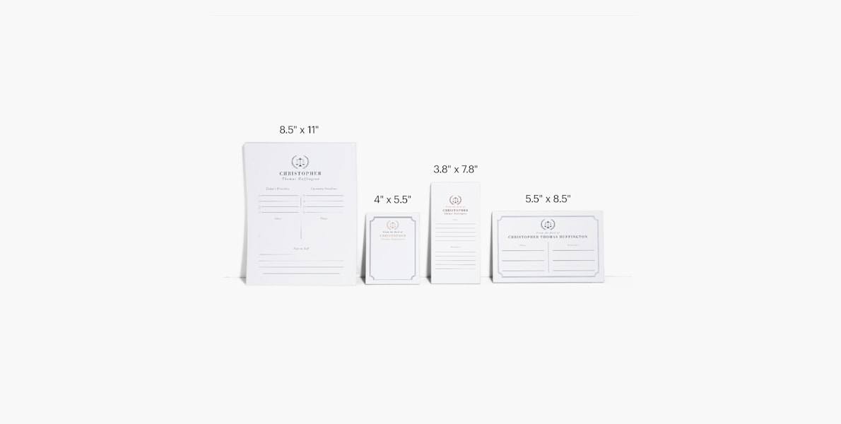 Custom Notepads, Personalized Notepad Printing | VistaPrint